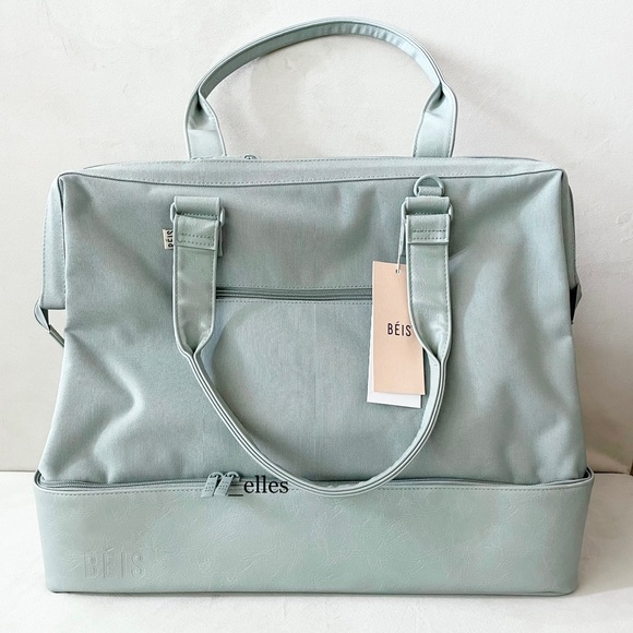 BEIS | Bags | Nwt Slate Beis Weekender Fullsize | Poshmark